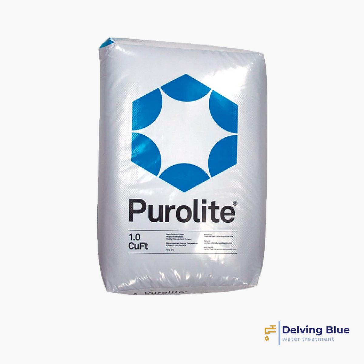Purolite S108 – Delving Blue