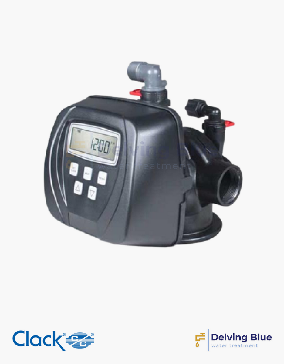 Clack WS1,5CI-FIL Downflow Filter Less Meter With Mixing Valve DLFC, A ...