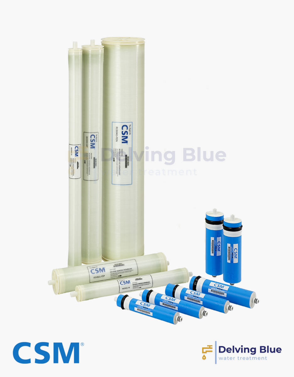 CSM RE8040-BLR440 Low Pressure RO Membrane 8" x 40" – Delving Blue